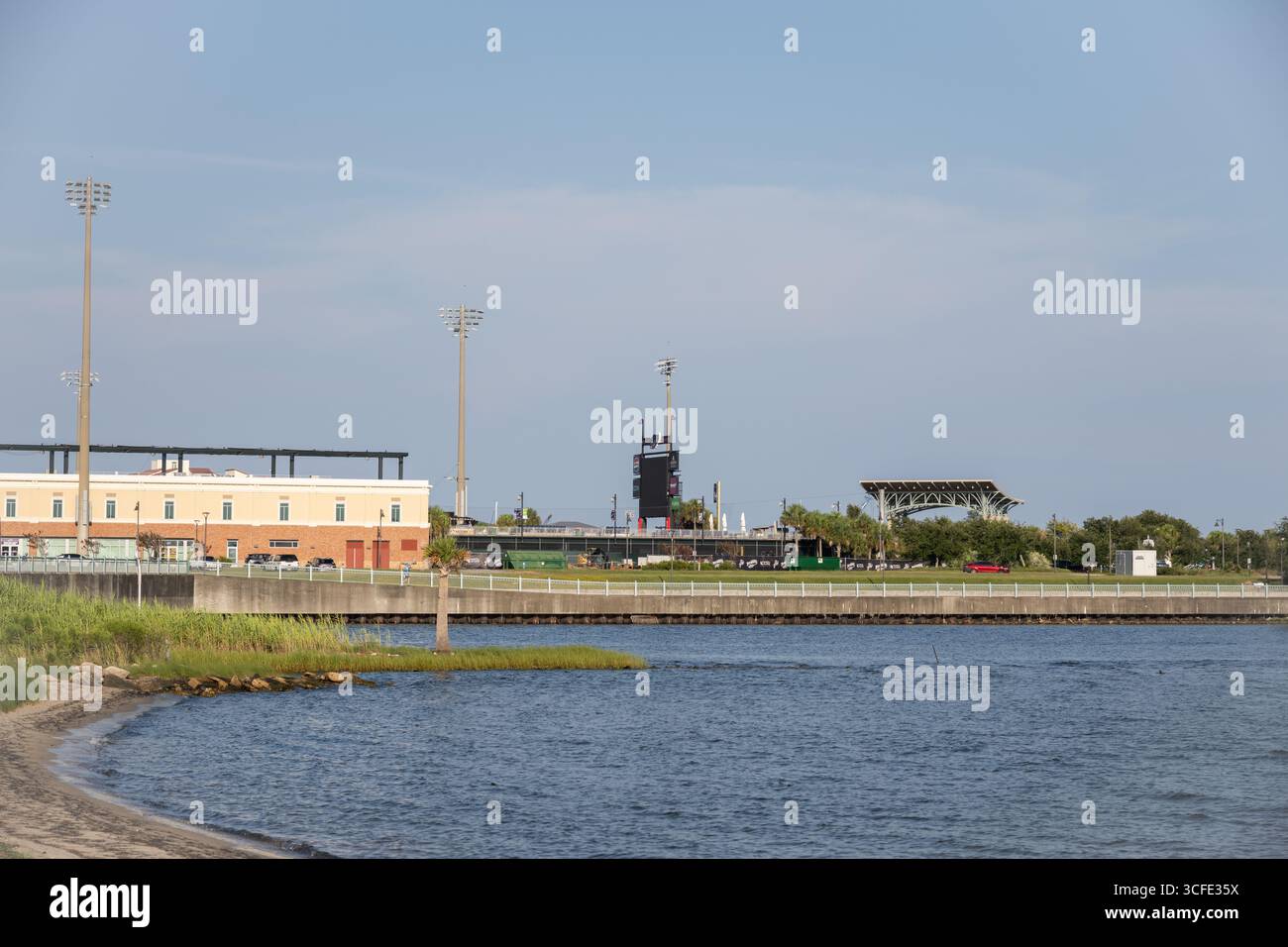 Bruce Beach Park in Pensacola, Florida, a redeveloped waterfront park ...