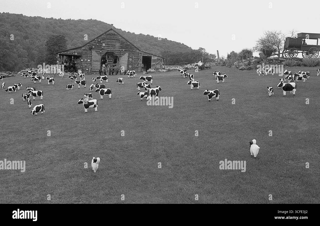 Fake farm Black and White Stock Photos & Images - Alamy