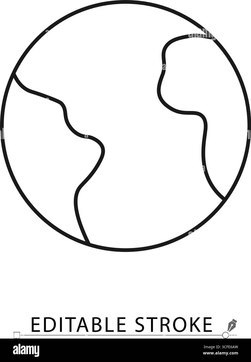 Rotating digital globe in Black and White Stock Photos & Images - Alamy