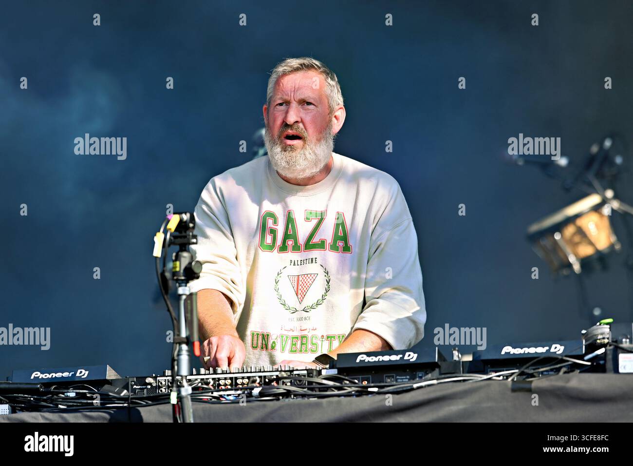 London, England, 22 August 2025: John Henfrey performed at the Basement ...