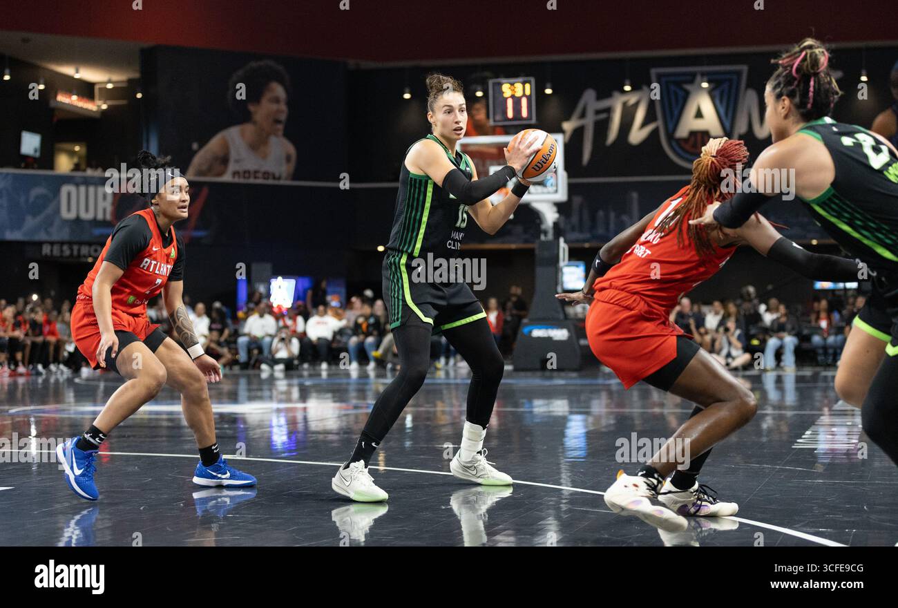 Minnesota Lynx take on the Atlanta Dream at Gateway Center Arena in ...