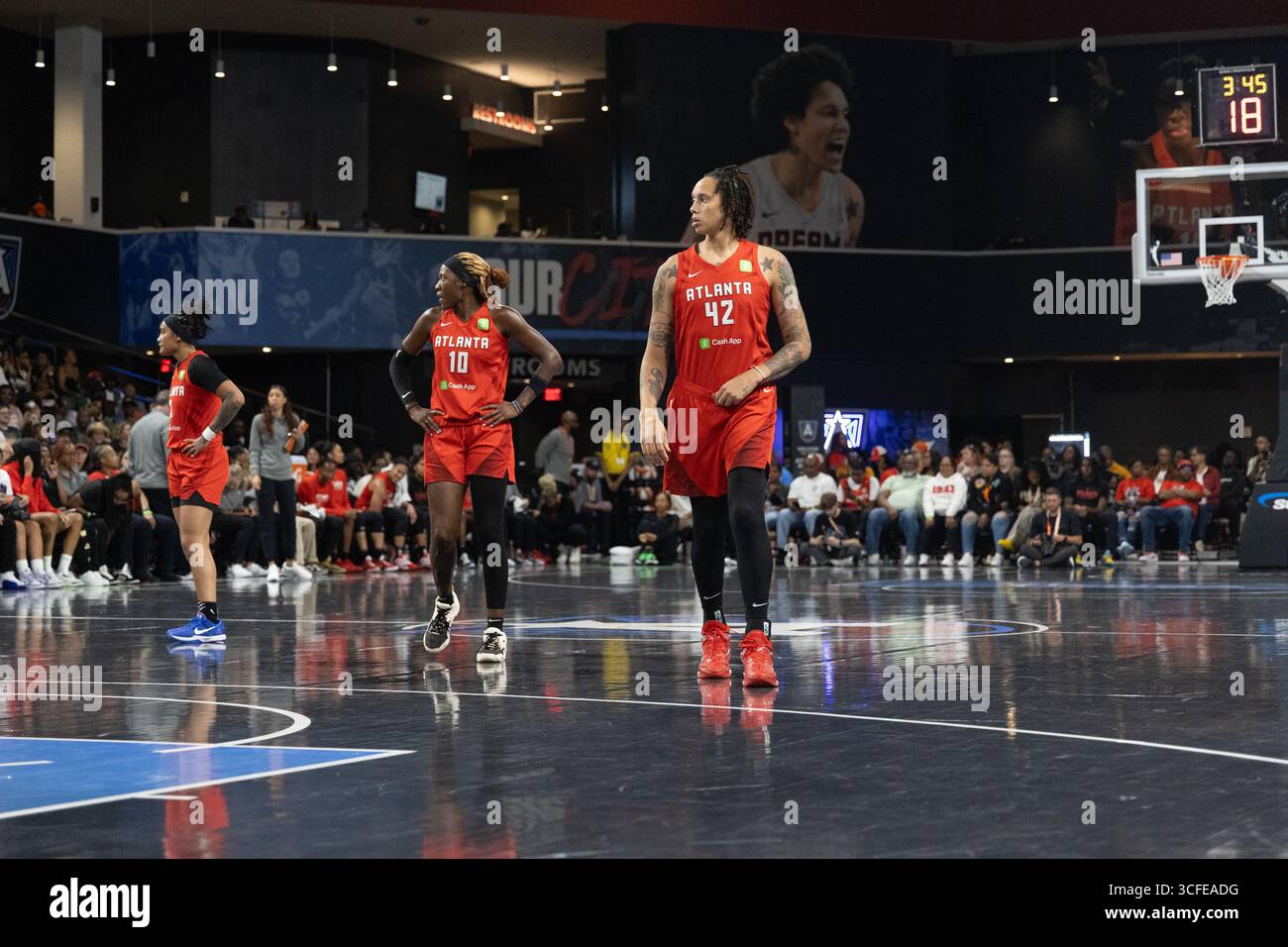 Minnesota Lynx take on the Atlanta Dream at Gateway Center Arena in ...