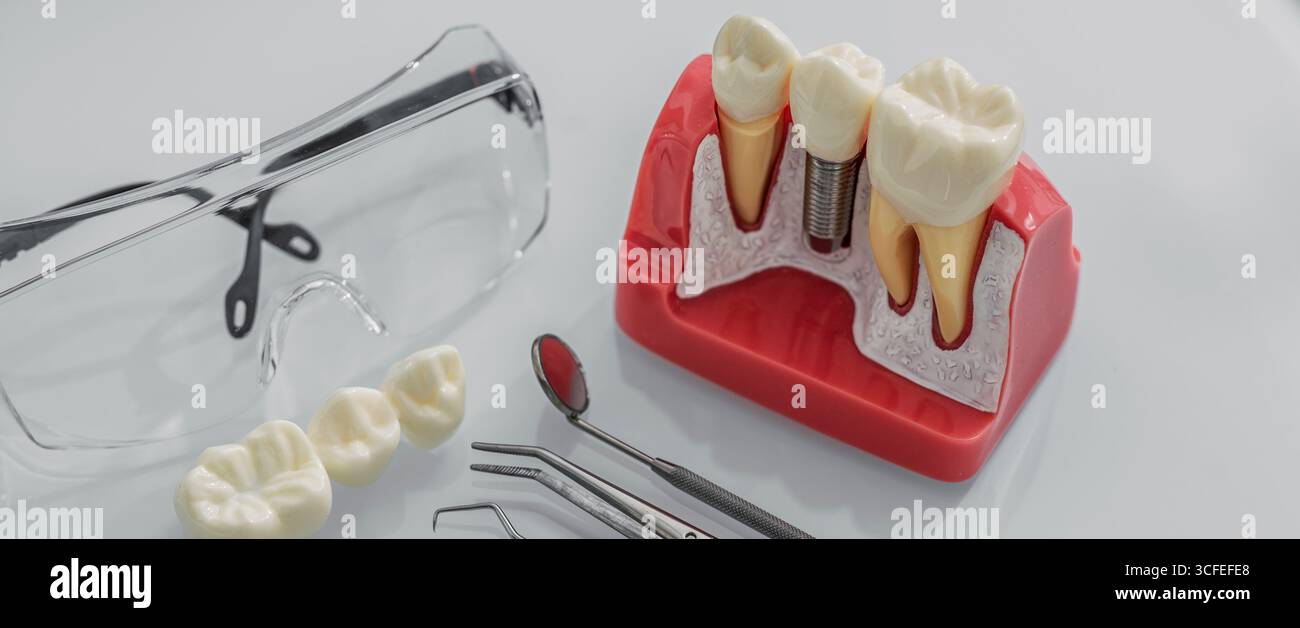 In modern clinic assistants dentist hi-res stock photography and images ...