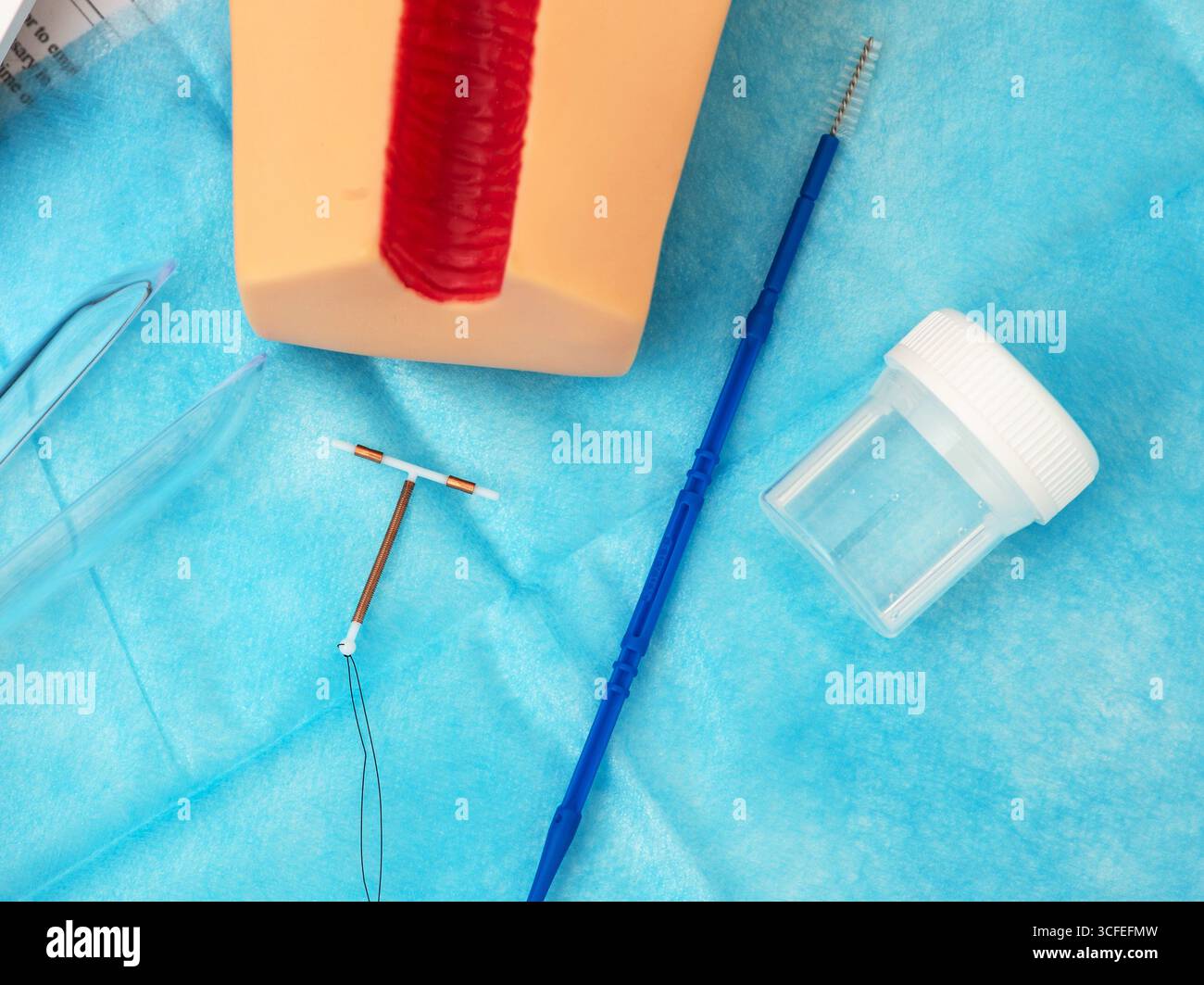 Doctor gynecologist offers female patient to use IUD to prevent ...