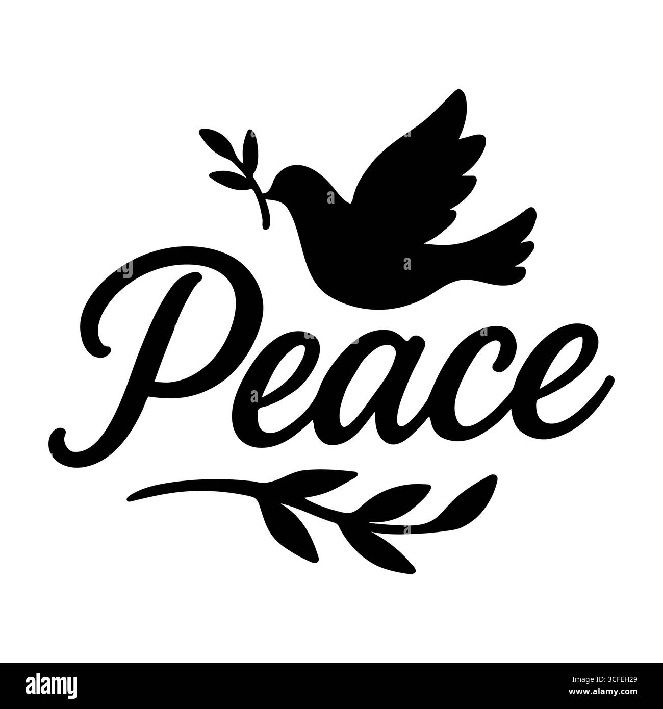 Peace devotion Black and White Stock Photos & Images - Alamy