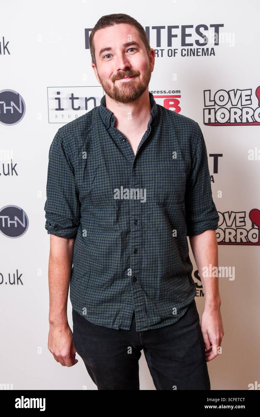 London, UK. 22nd Aug, 2025. Grayson Tyler Johnson seen at the UK ...