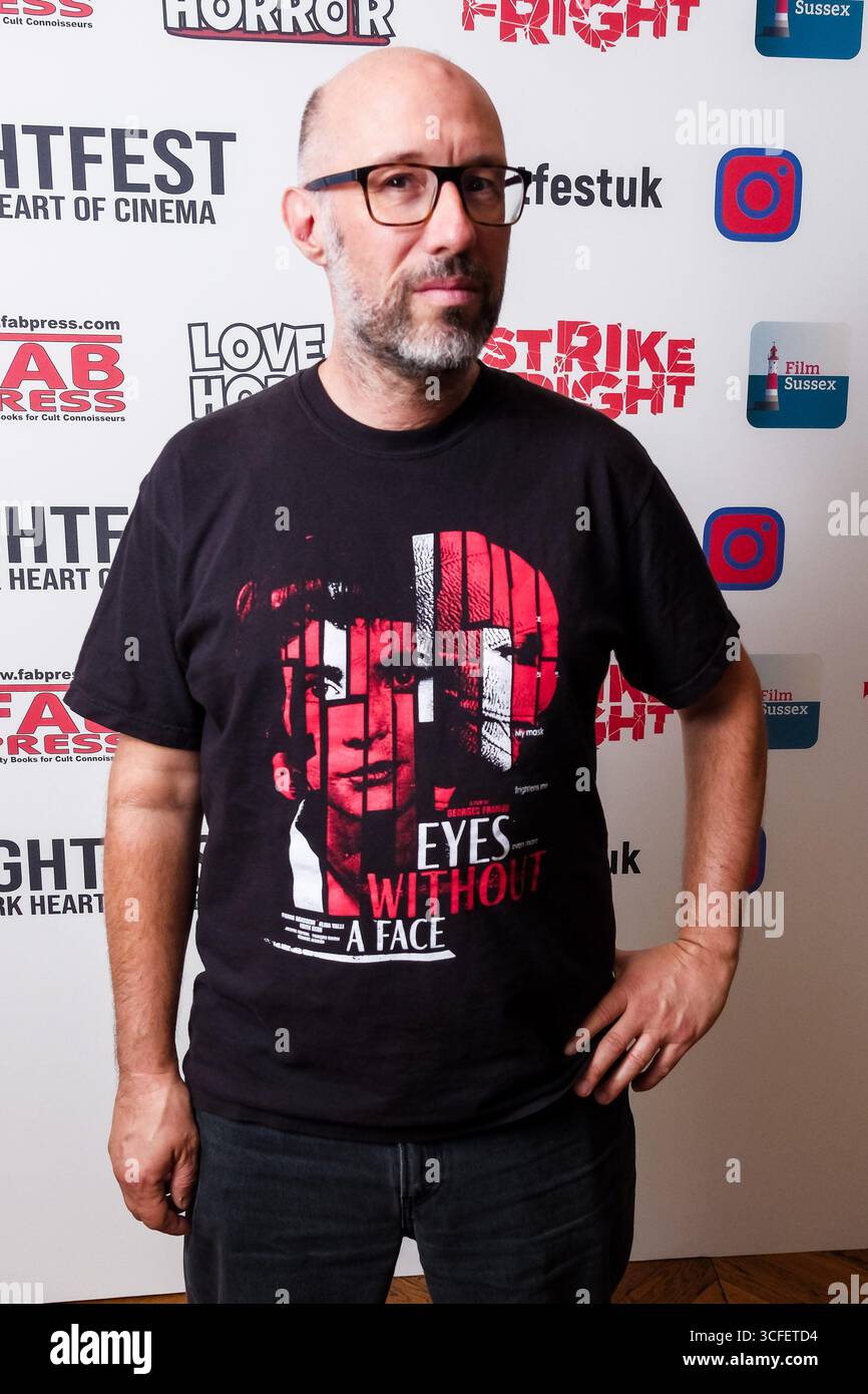 London, UK. 22 August 2025. Gregory Morin seen at the UK Premiere of ...
