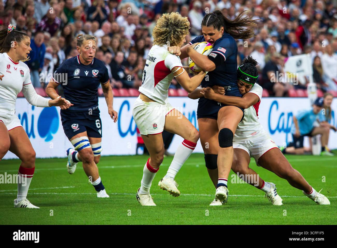 Women's rugby england world cup 2025 hi-res stock photography and ...