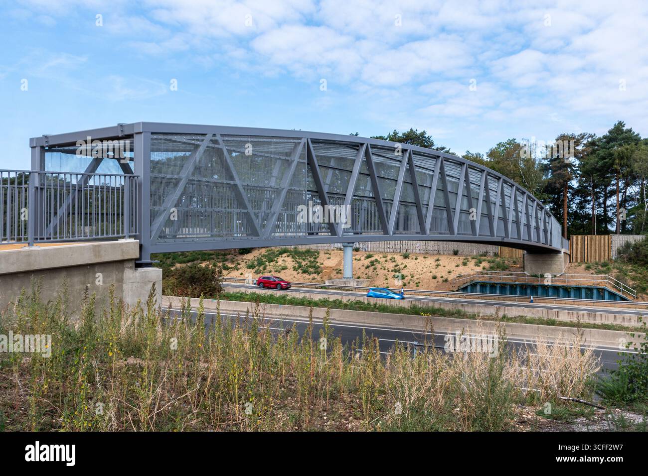 Near junction 3 of m3 motorway hi-res stock photography and images - Alamy