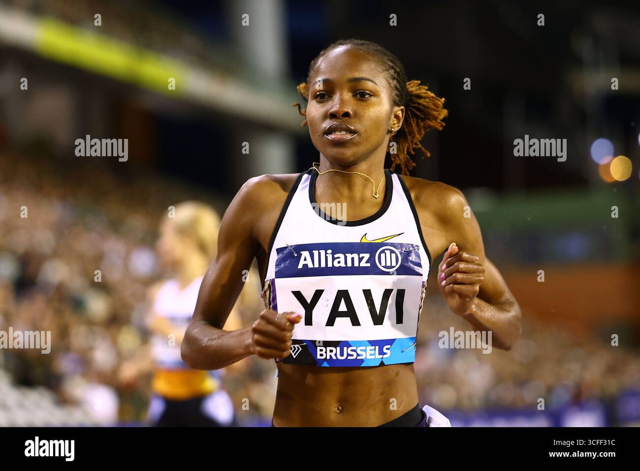 Bahraini Winfred Yavi pictured during the women's mile steeple race at ...