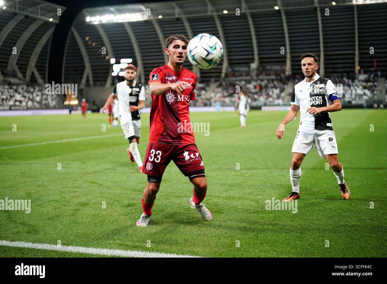 33 Quentin PARIS (fca) during Ligue 2 BKT match between Amiens and ...