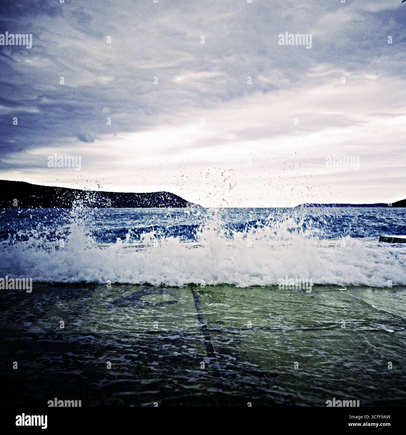 Analog grainy high contrast hi-res stock photography and images - Alamy