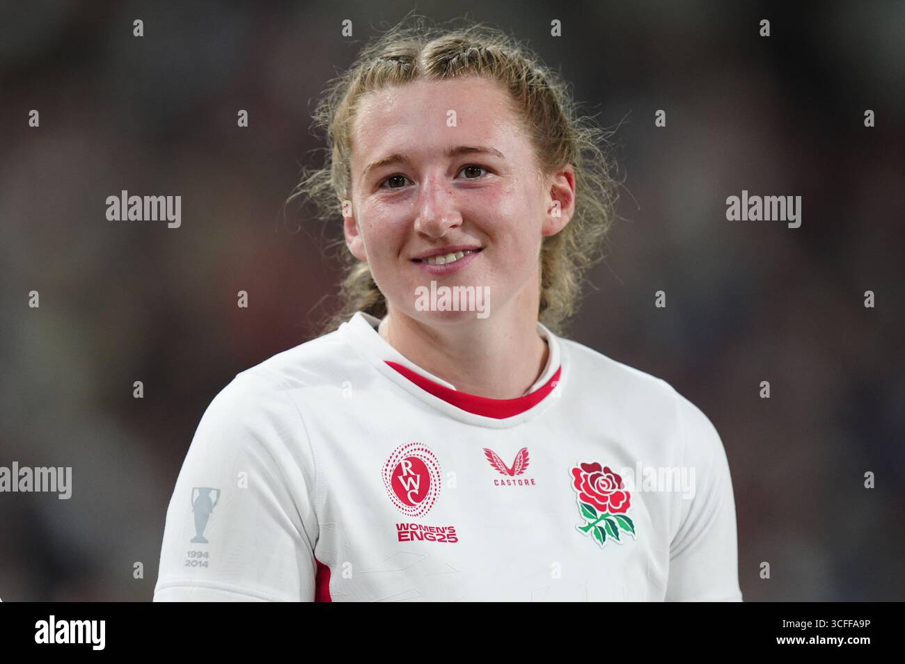 England's Emma Sing after the Women's Rugby World Cup 2025 Pool A match ...