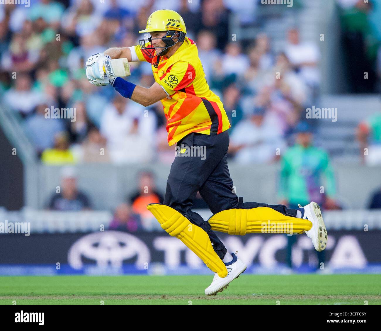 The hundred oval invincibles vs trent rockets hi-res stock photography ...