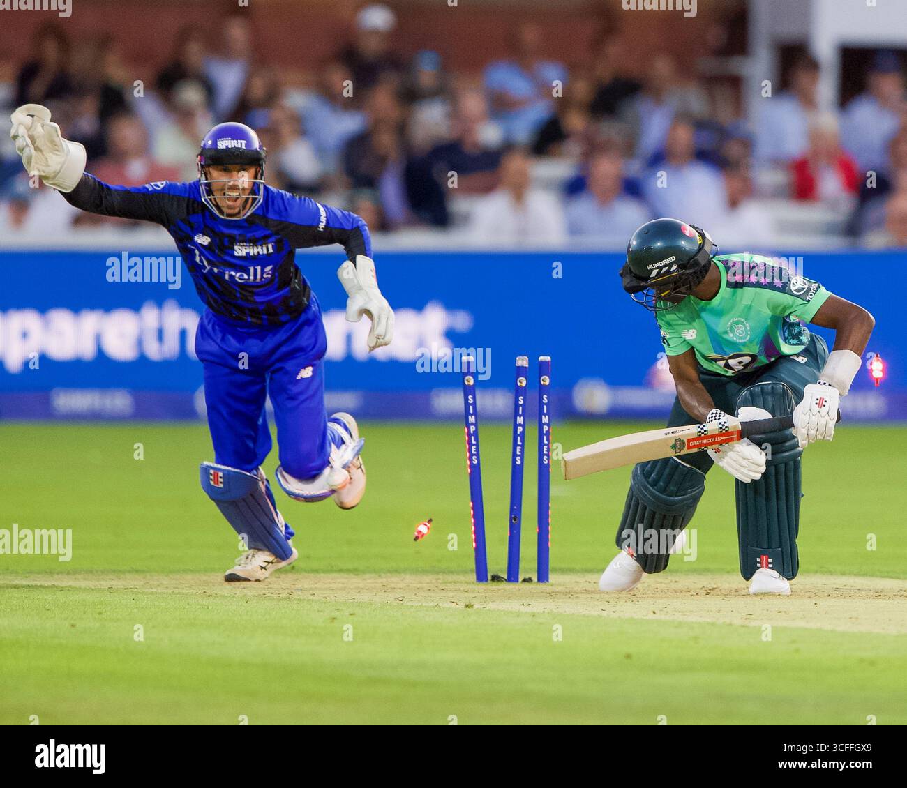 The Hundred London Spirit vs Oval Invincibles 05/08/2025 Lord's, London ...