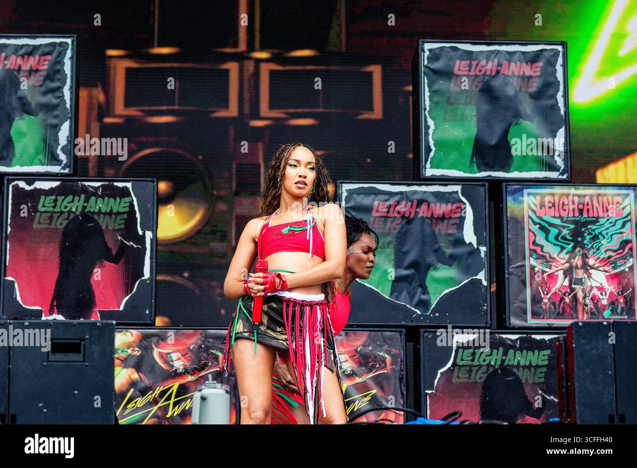 August 22, 2025, Leeds: Leigh Anne ( LEIGH ANN PINNOCK) formerly of ...