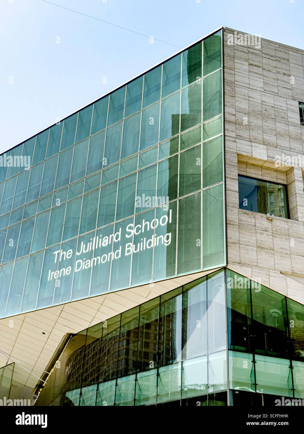 The Julliard School, Irene Diamond Building, building exterior, West ...