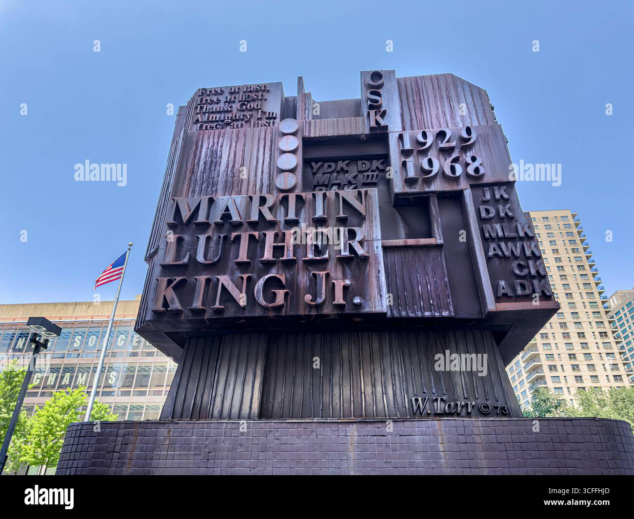 Memorial Sculpture by William Tarr, Martin Luther King Jr Educational ...