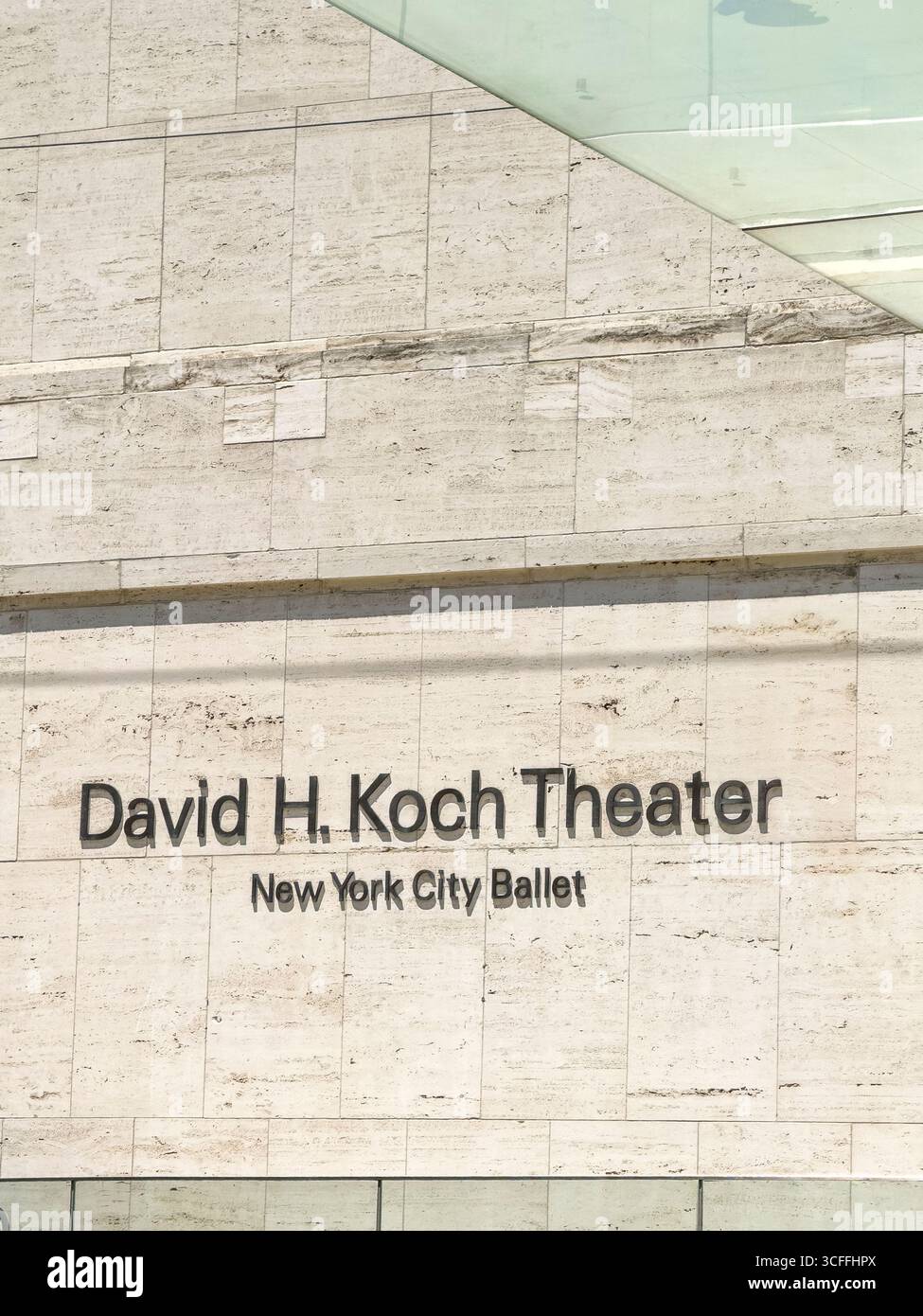 David H. Koch Theater, New York City Ballet, building exterior detail ...