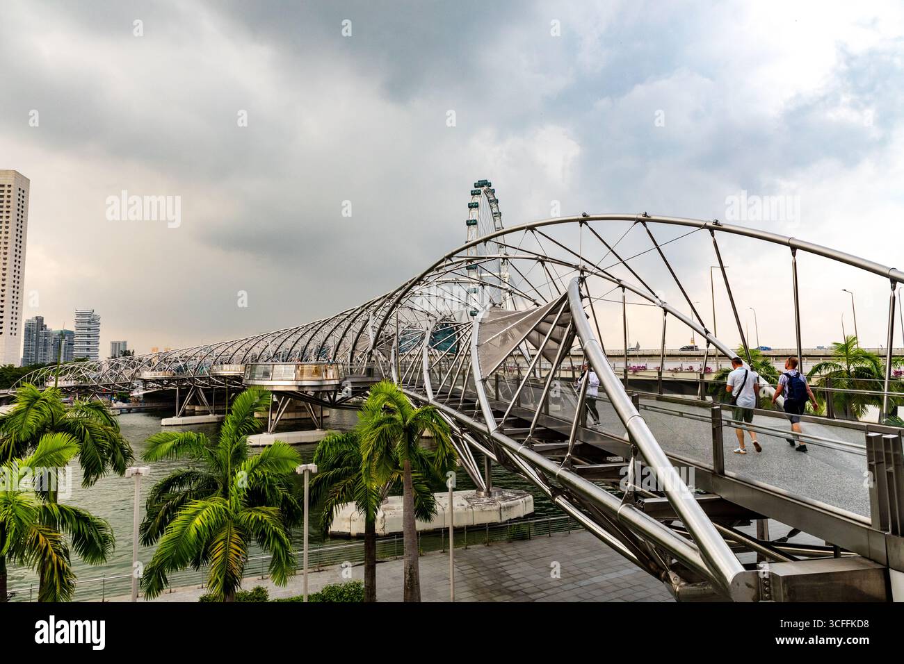 The Helix Bridge, officially The Helix, and previously known as the ...