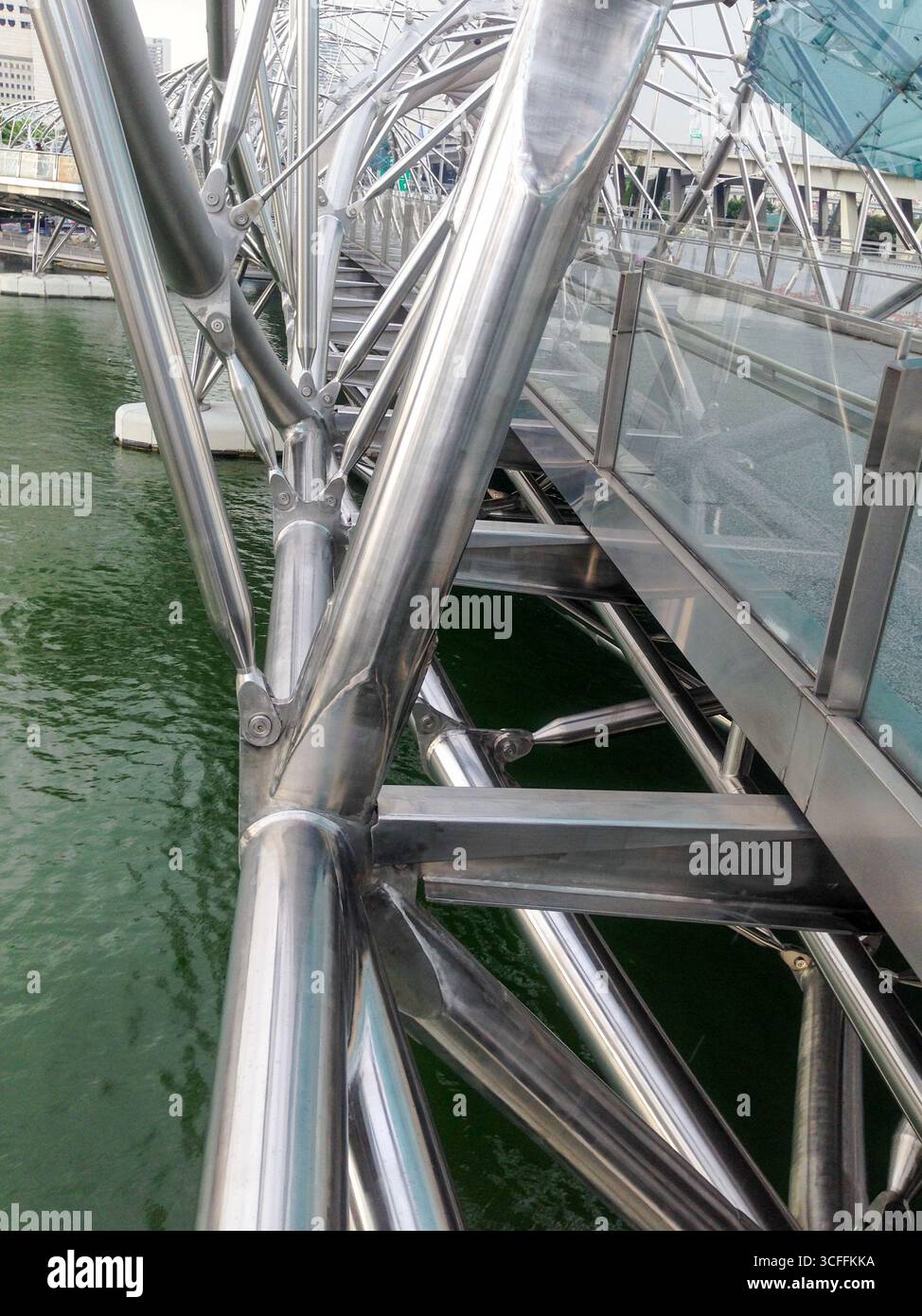 The Helix Bridge, officially The Helix, and previously known as the ...