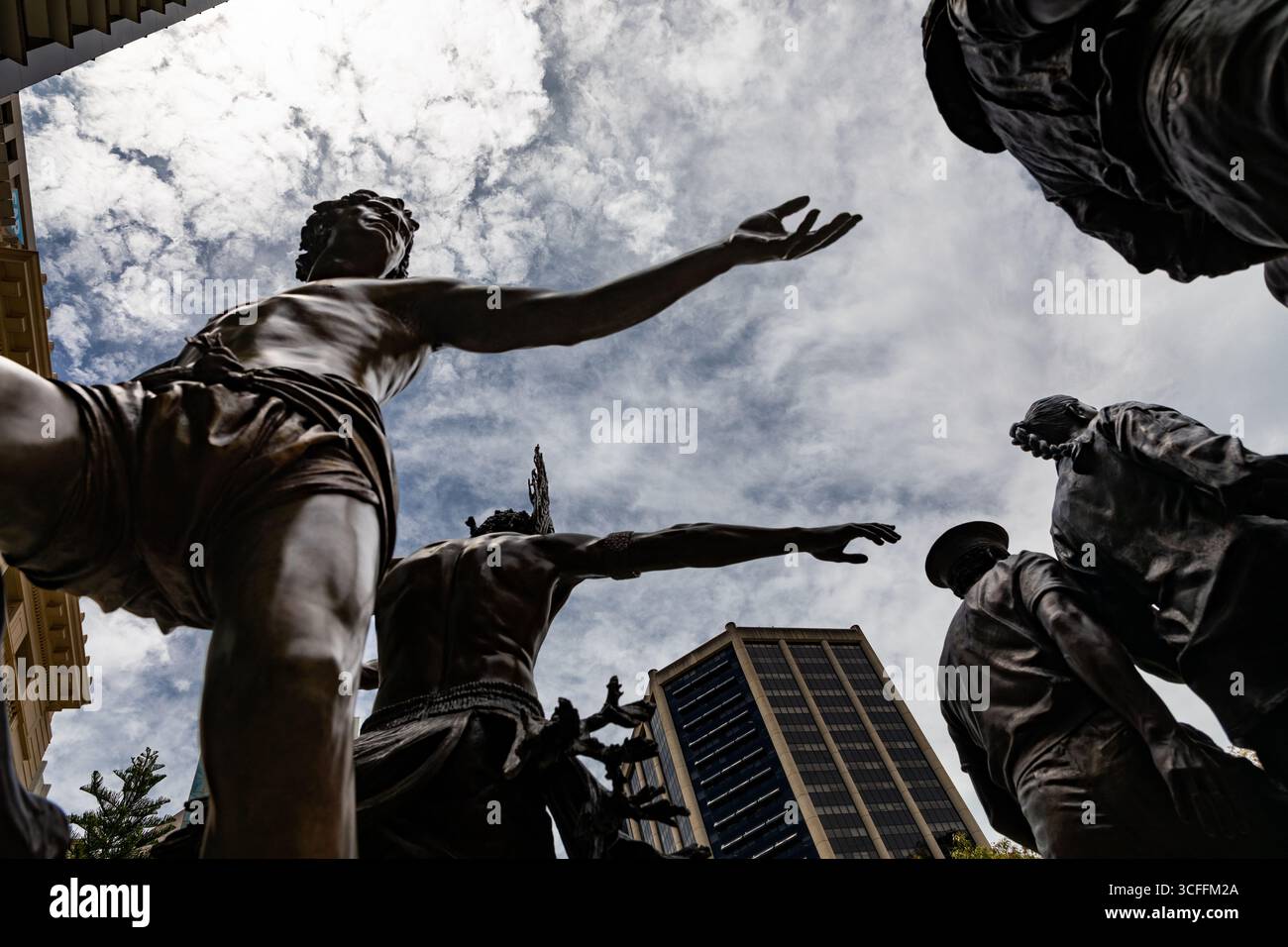 ANZAC Square Brisbane contains the Shrine of Remembrance and various ...