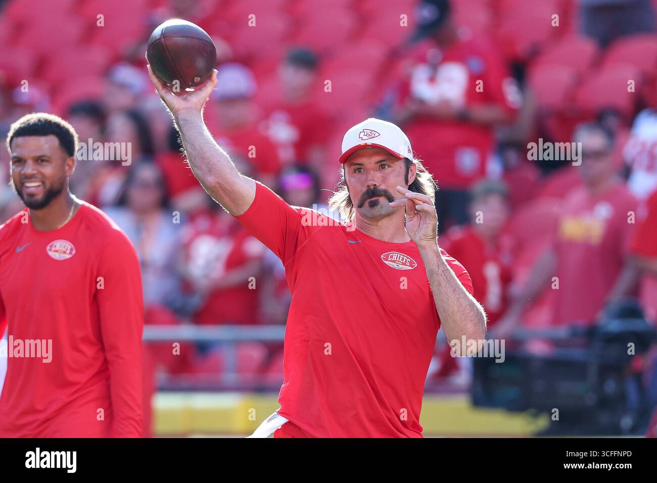 August 22, 2025: Kansas City Chiefs quarterback Gardner Minshew (17 ...