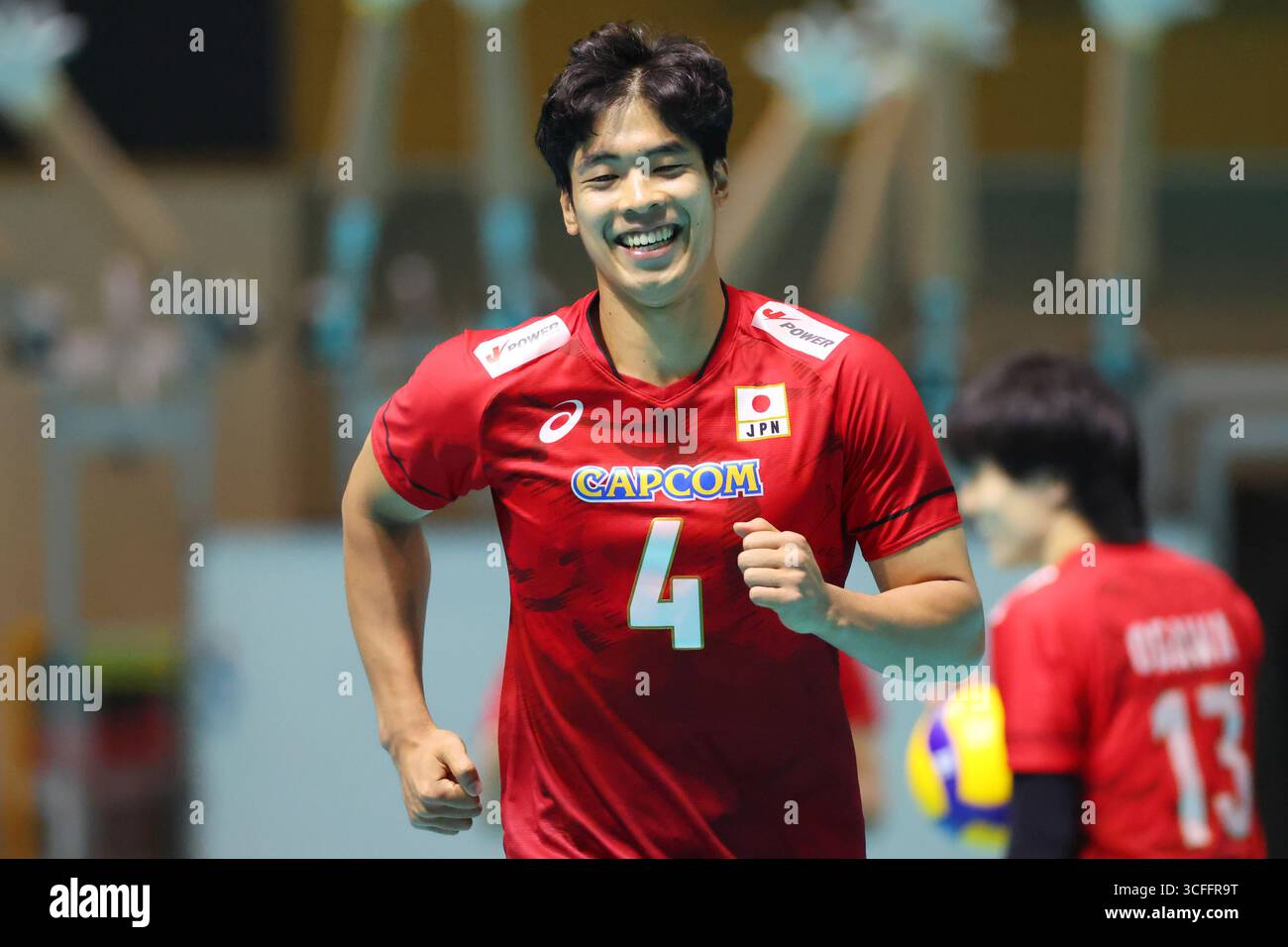 Tokyo, Japan. 22nd Aug, 2025. Kento Miyaura (JPN) Volleyball : Japan ...