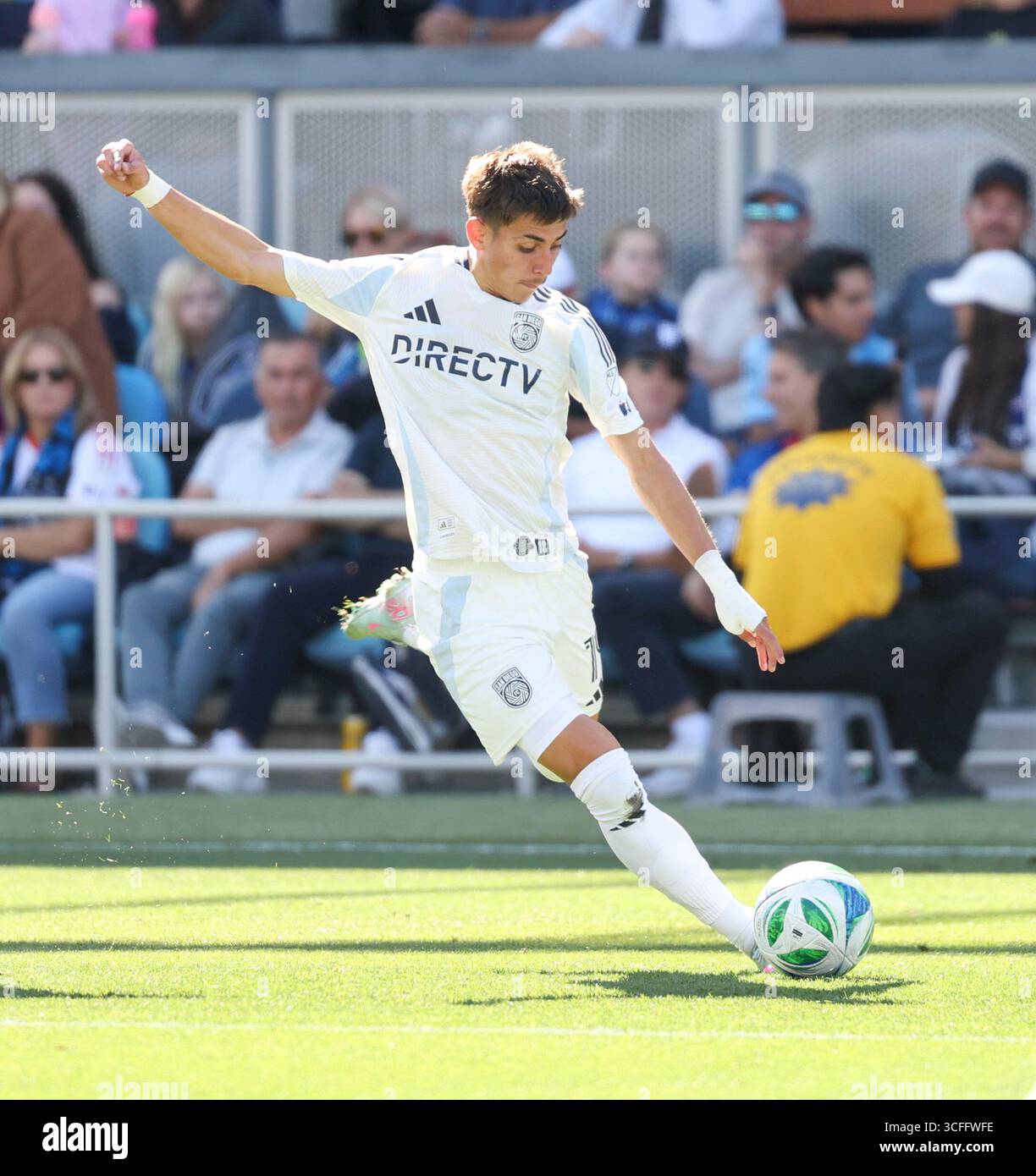 August 17, 2025, San Jose, California, U.S: San Diego FC Defender LUCA ...
