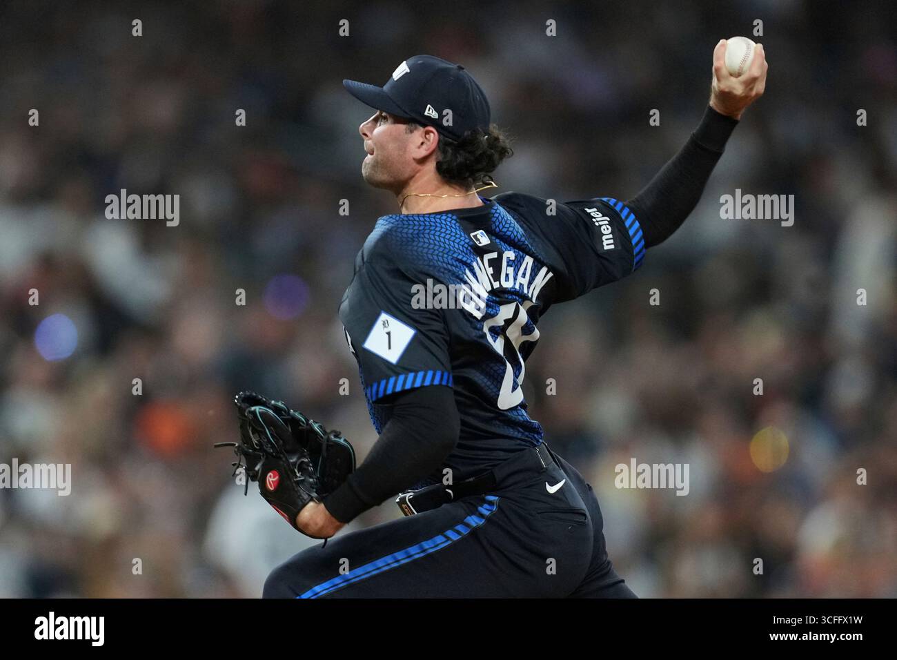 Detroit Tigers pitcher Kyle Finnegan throws against the Kansas City ...