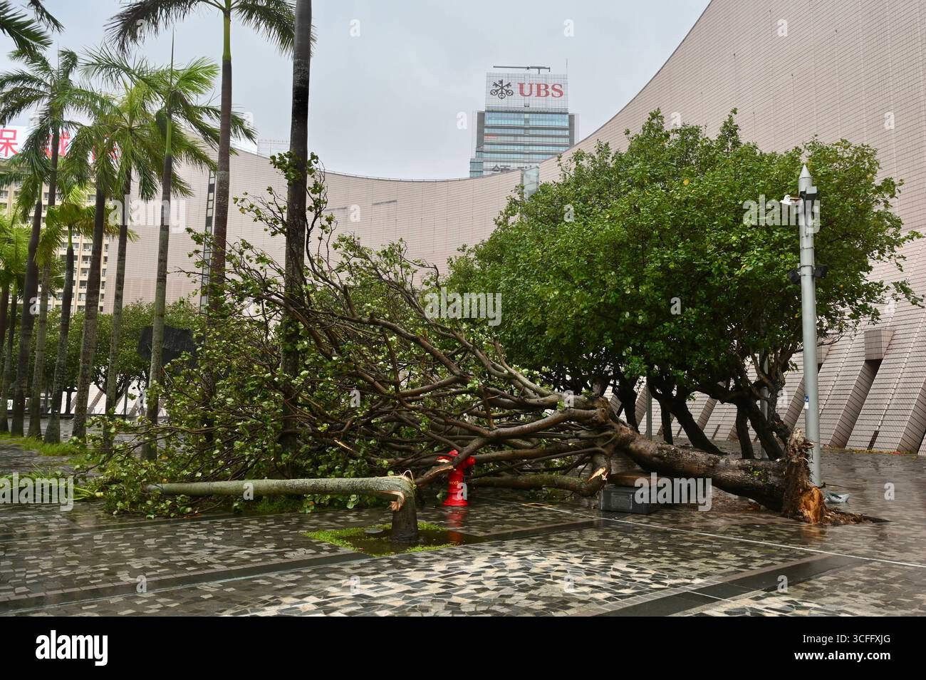 The No 10 Signal Of Hong Kong Stock Photo - Alamy
