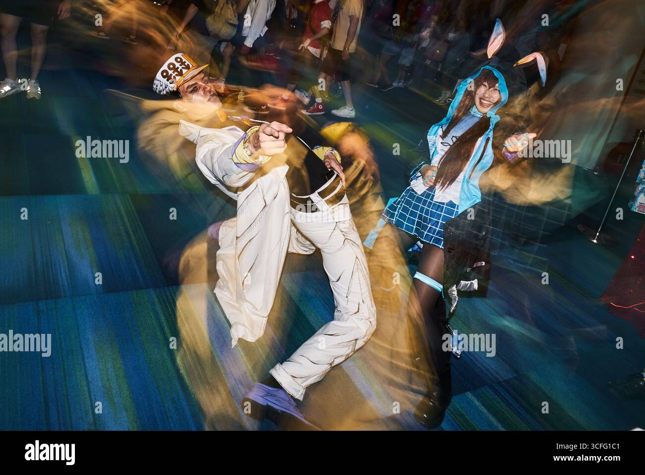 In cosplay as Jotaro Kujo from Jojo's Bizarre Adventure, Mathew ...