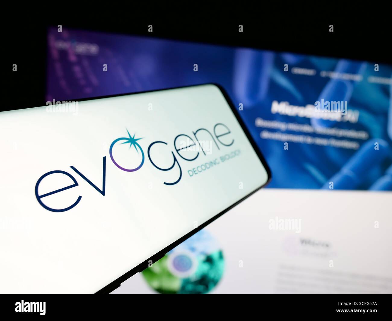 In this photo illustration, a smartphone with the logo of computational ...