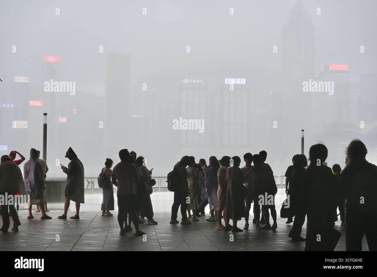 The No 10 Signal Of Hong Kong Stock Photo - Alamy