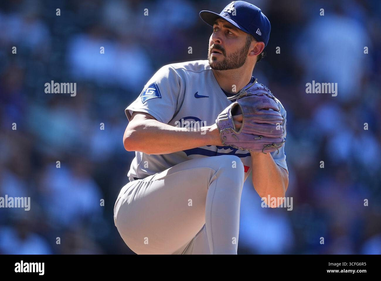 Los Angeles Dodgers relief pitcher Alex Vesia (51) in the ninth inning ...