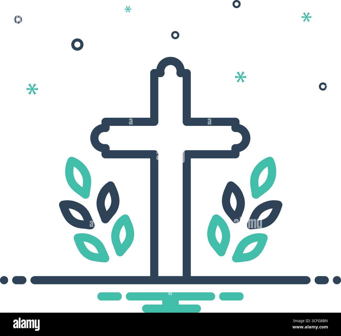 Crucifixion good friday Stock Vector Images - Alamy