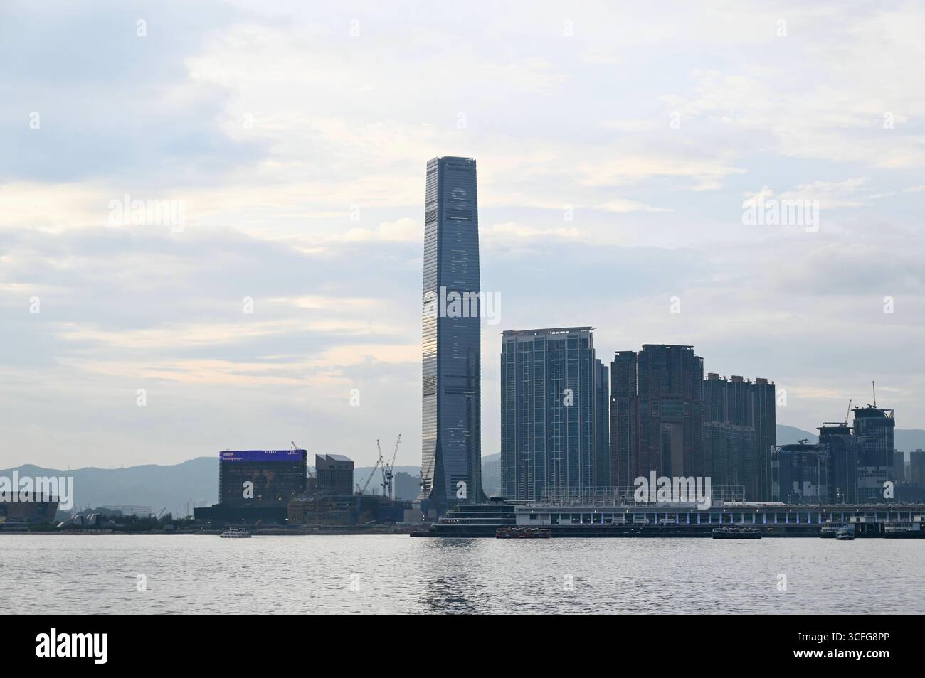 Hong Kong Typhoon Signal No. 3 Stock Photo - Alamy