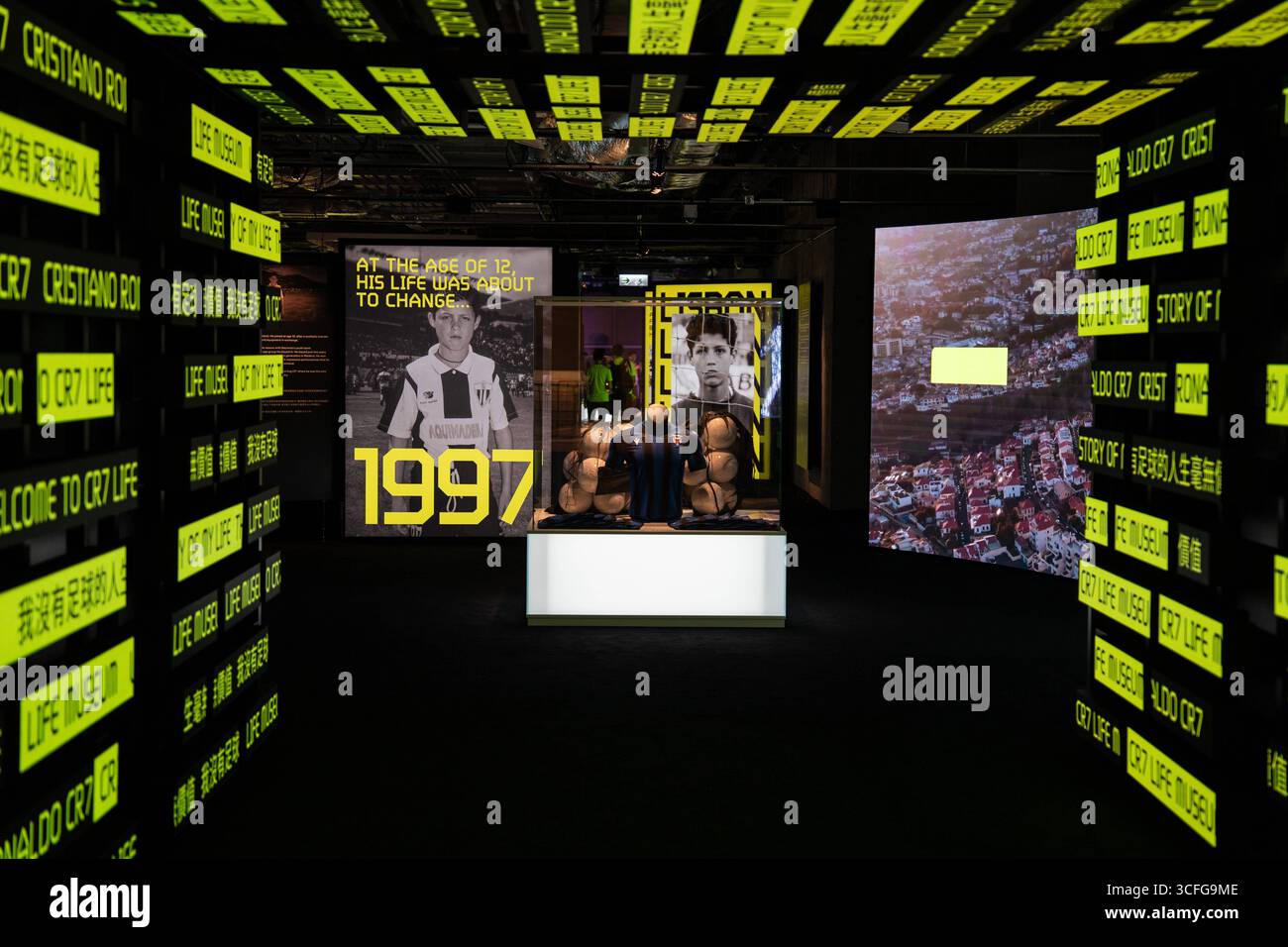 Hong Kong CR7 Life Museum A general view showing the CR7 Life Museum on ...