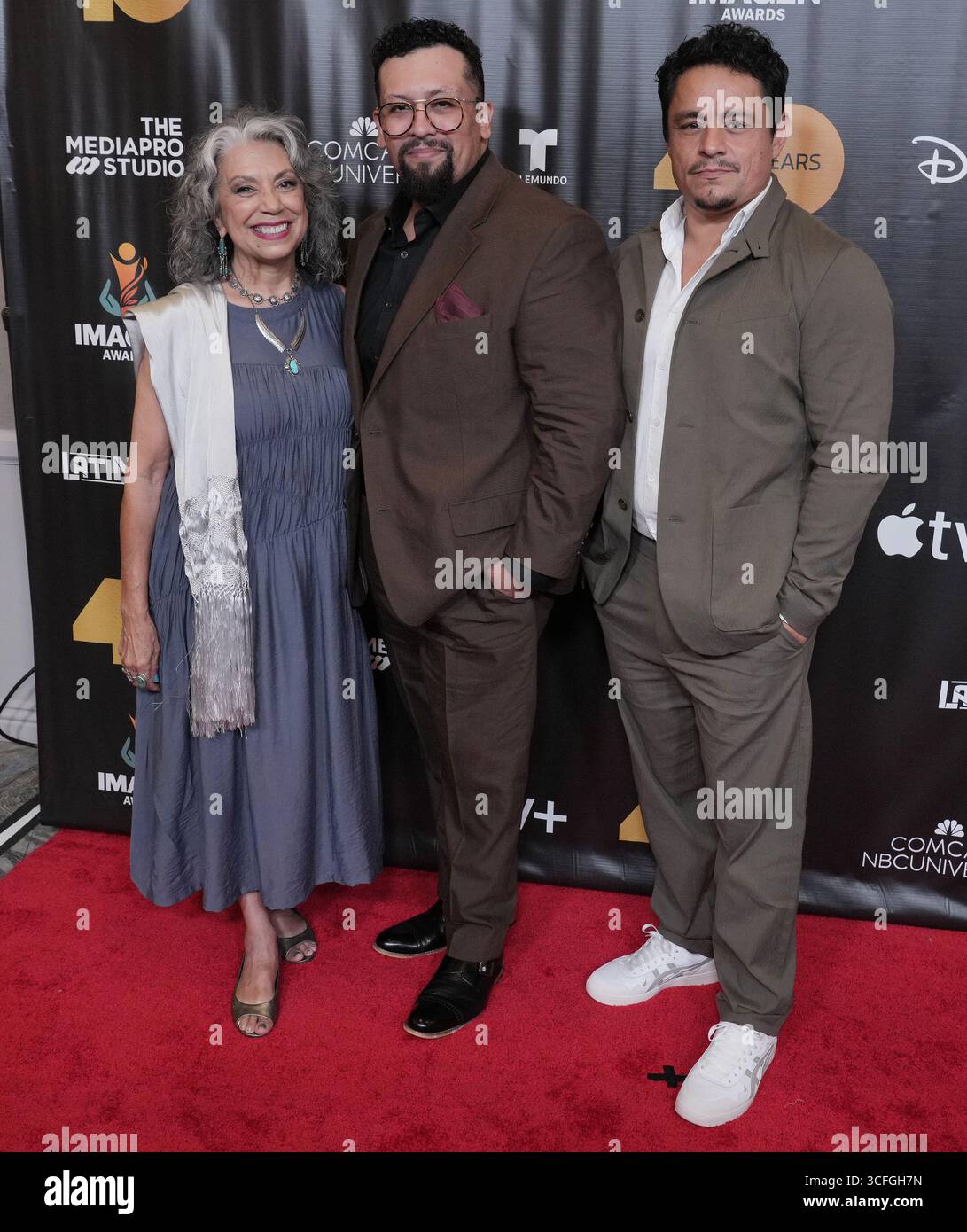 (L-R) Rose Portillo, Marvin Lemus and Jesse Garcia at The 40th Annual ...