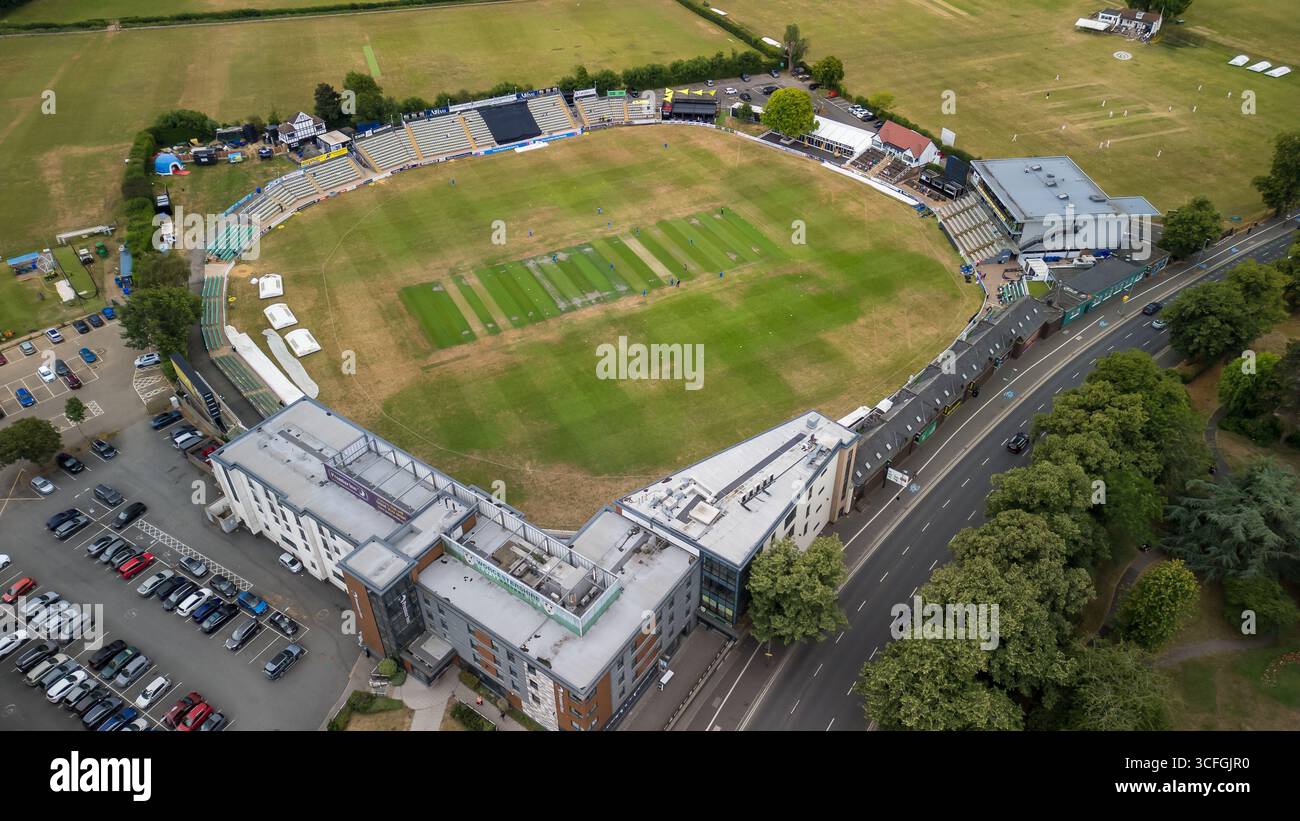 Worcester new road aerial hi-res stock photography and images - Alamy