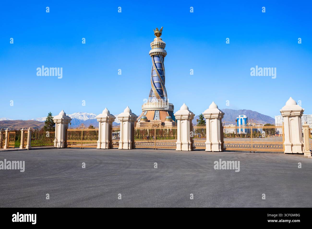Dushanbe, Tajikistan - October 20, 2022: The Istiklol complex in ...