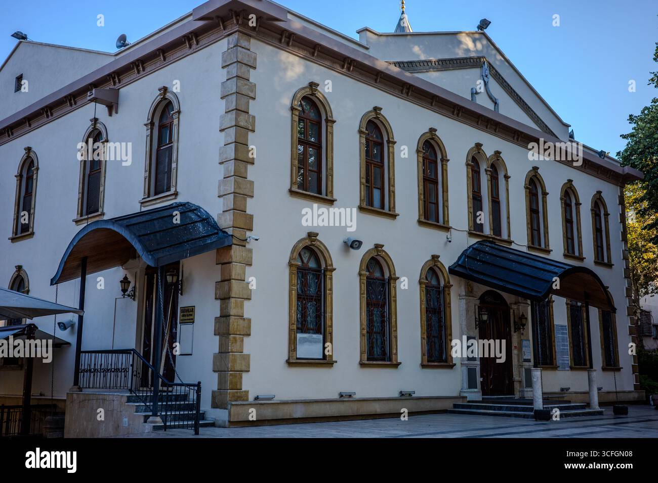 Exterior view of the historic Fevziye Mosque in Izmit, Kocaeli, Turkiye ...