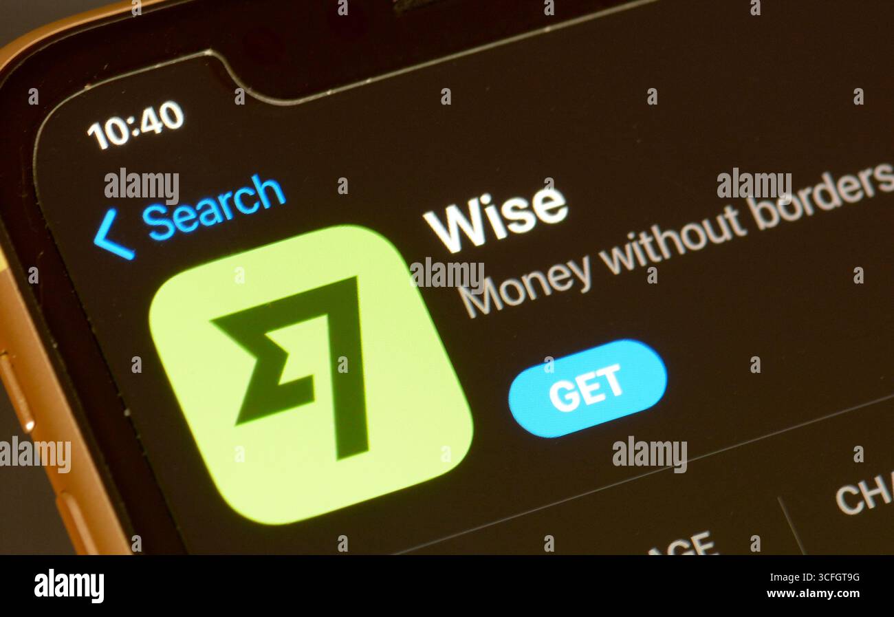 Wise bank logo hi-res stock photography and images - Alamy