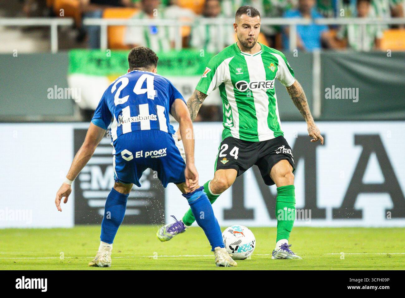 Aitor RUIBAL of Real Betis Balompie during the Spanish championship La ...