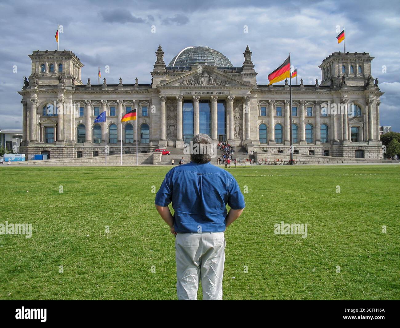 Reichstag is the historic legislative government building on Platz der ...