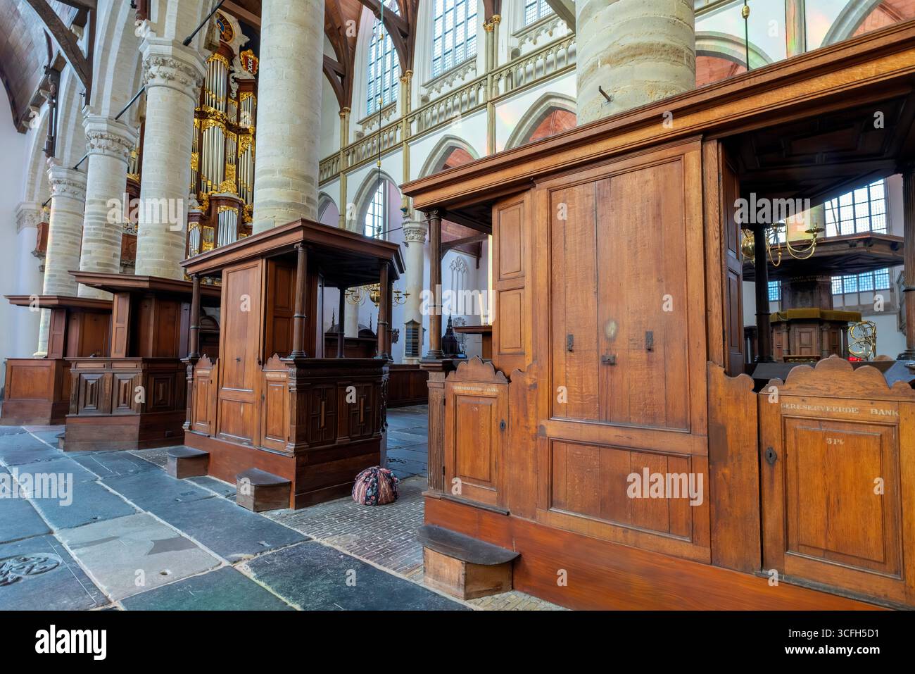 The Regentenbanks in the Oude Kerk of Amsterdam, once intended for the ...