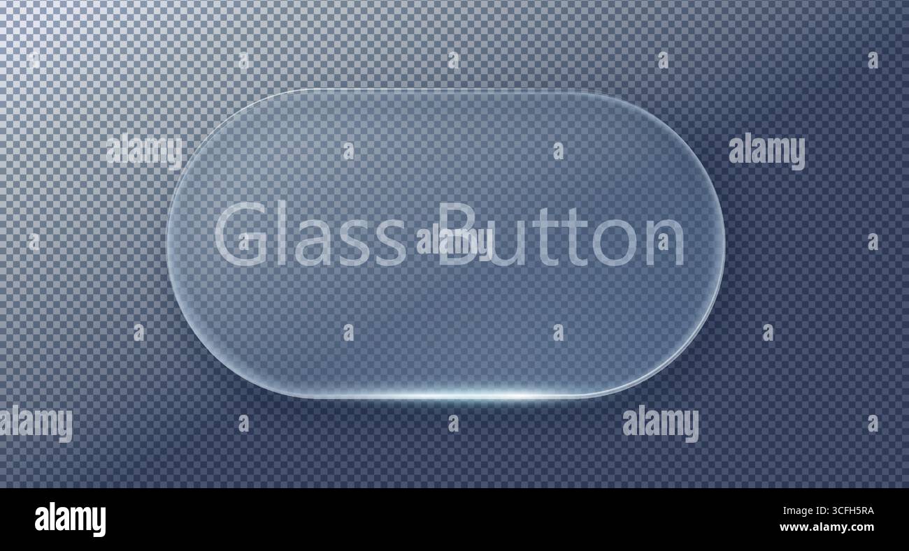 Glassmorphism background design transparent Stock Vector Images - Alamy