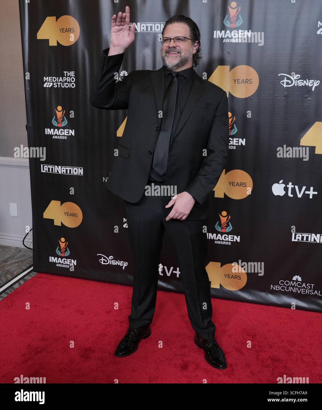 Sam Laybourne arrives at The 40th Annual Imagen Awards held at the ...