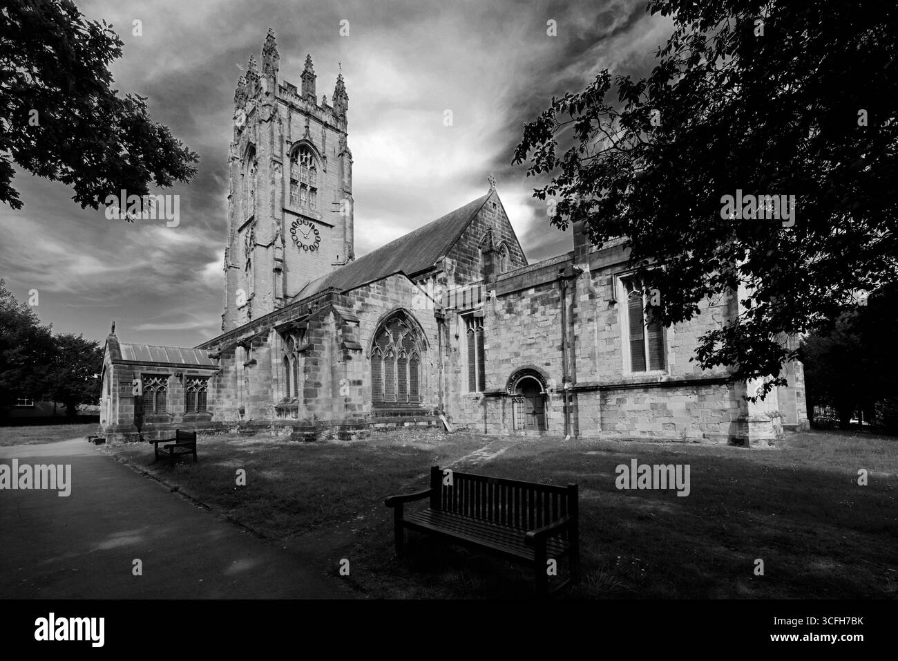 All Saints Church, Driffield town, East Yorkshire, England, UK Stock ...
