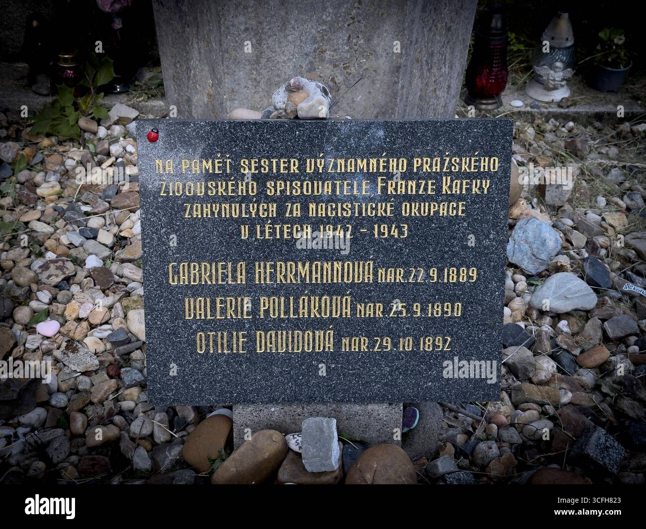Kafka grave new jewish cemetery hi-res stock photography and images - Alamy